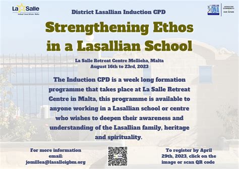 Register For Malta Cpd — La Salle