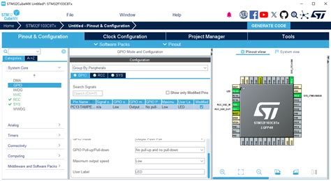 stm32f103单片机使用stm32cubemx新建iar工程步骤 stm32cubemx iar csdn博客