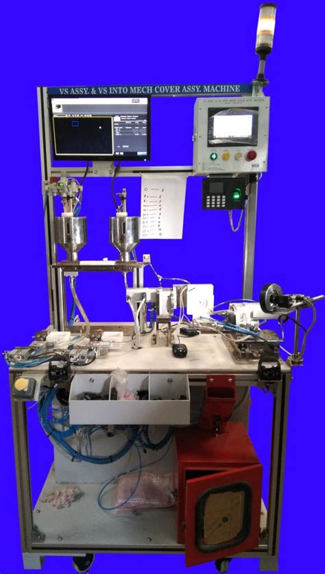 Vs Assy And Vs Into Mach Cover Assy Machine Microcon Machine Tech