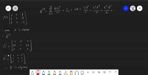 solved show that the matrix a is nilpotent and then use this fact to