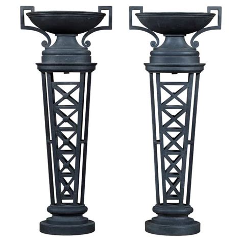 Cast Iron Victorian Planters