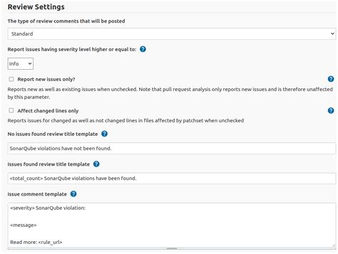 Sonar Gerrit Jenkins Plugin
