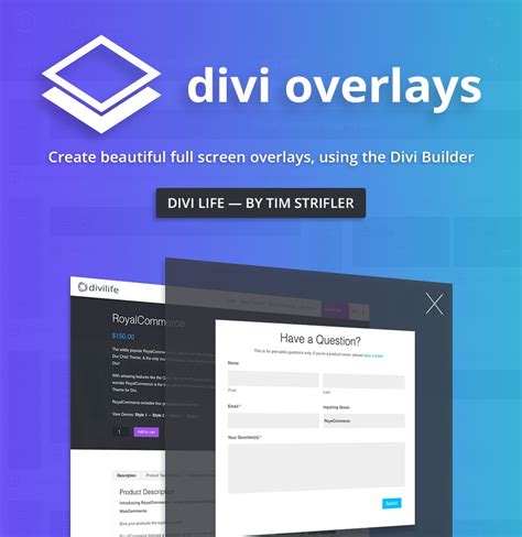 Divi Overlays — The Ultimate And Most Popular Divi Popup Builder