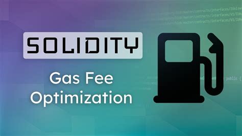 Gas Optimization In Solidity Youtube