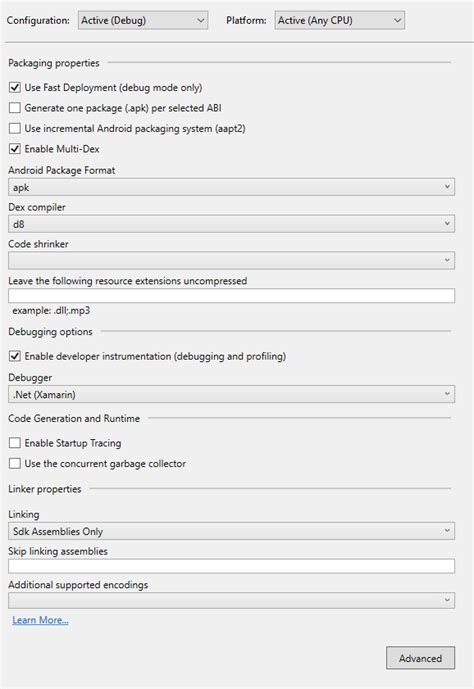 Visual Studio Xamarin Android Error During Release Compilation XALNK System