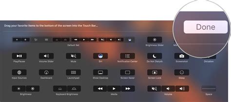 How To Customize The Touch Bar Control Strip On The Macbook Pro Imore