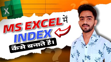 How To Create Index In Excel Index Page Excel Pratical Career
