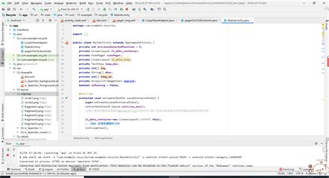android轮播图的实现 android如何实现点击轮播项得到结果 csdn博客