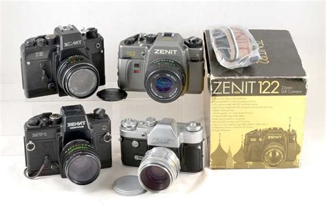 Lot 186 A Boxed Special Edition Zenit 122 And Other