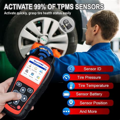 Autel MaxiTPMS TS508WF TPMS Relearn Tool 2023 Newest WiFi Upgrade of ...