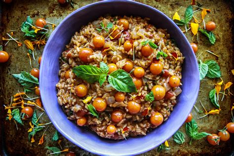 Vegetable Risotto Recipe Vegan Vegetarian Foodys