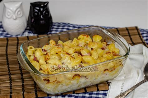 Massa Com Queijo No Forno Mac And Cheese Cozinha Da Xana