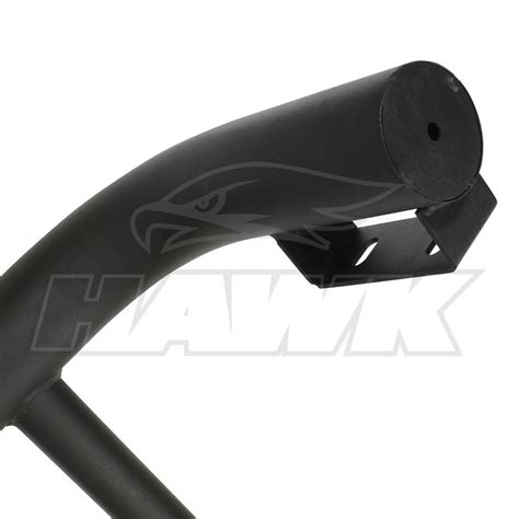 Hawk Black Steel Nudge Bull Bar For Volkswagen Vw Amarok 2010 2020