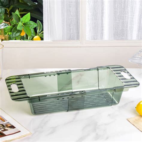 Expandable Strainer Basket Green 18 Inch Online Premium Kitchen Tool