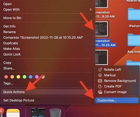 How To Customize Quick Actions In Macos 13 Ventura On Mac