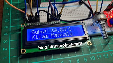 Membuat Kipas Angin Otomatis Menggunakan Arduino Uno Mosfet Dan Sensor