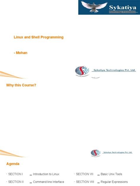 Intro To Linux For Training Odp Pdf Linux Booting