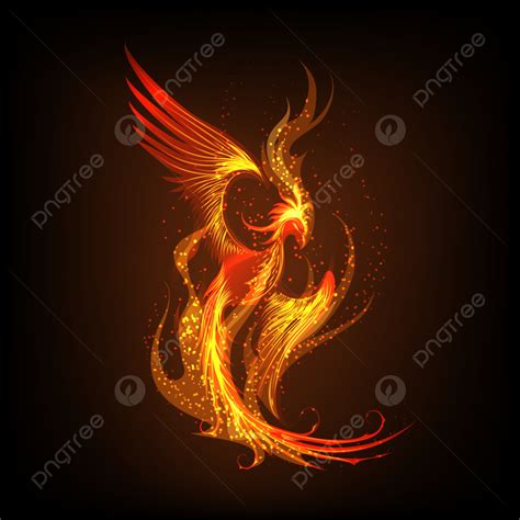 Phoenix Bird Rising Drawings