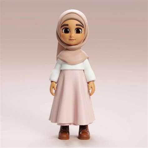 حجاب ذكاء اصطناعي بنت تصميم In 2024 Light Pink Dress Exclusive