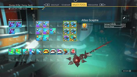 Finally No Mans Sky Omega Atlas Sceptre With 4 Square From The