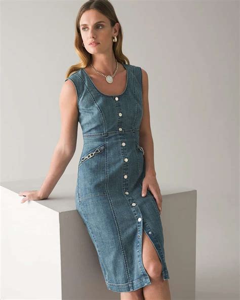 13 Best Denim Dress Ideas And How To Style Them Stylelisty