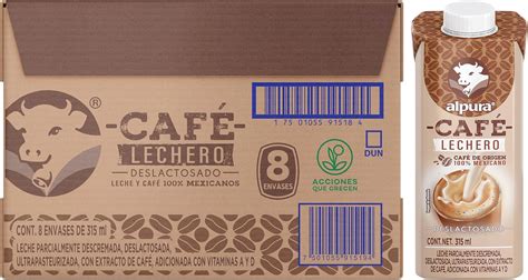 Alpura Café Lechero Elaborado Con Leche 100 De Vaca Y Extracto De Café