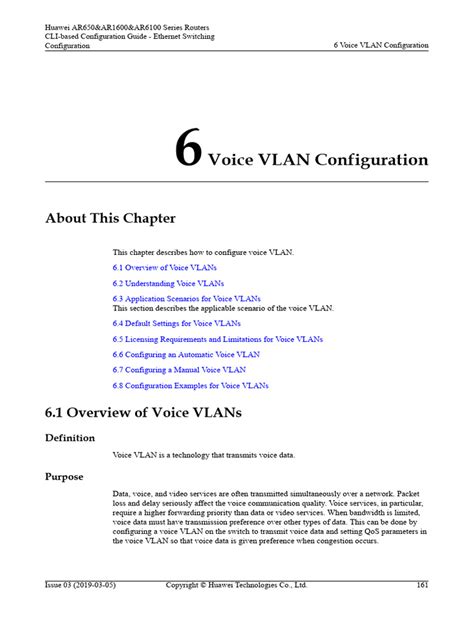 01 06 Voice Vlan Configuration Pdf Quality Of Service Computer Network