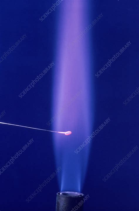 Potassium Flame Test Stock Image C0028024 Science Photo Library
