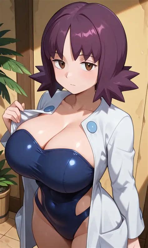 Professor Philena Ivyウチキド博士ポケットモンスター Ai Art Model Pixai