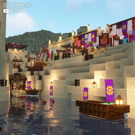 Minecraft Desert Village Minecraft Minecraft Plans Minecraft Blueprints