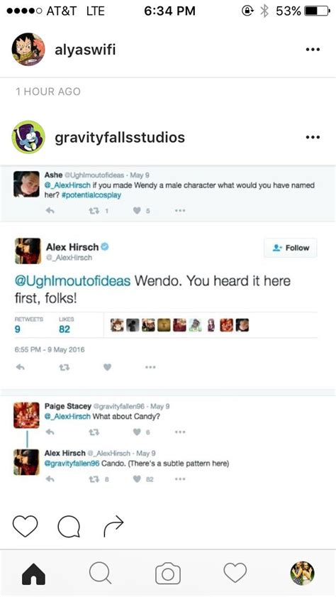 Pin By Belle On Gravity Falls Names Gravity Falls Alex Hirsch