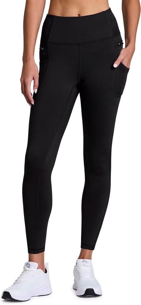 Rbx Fleece Lined Leggings For Women Yoga Pants With Pockets Gym Pants