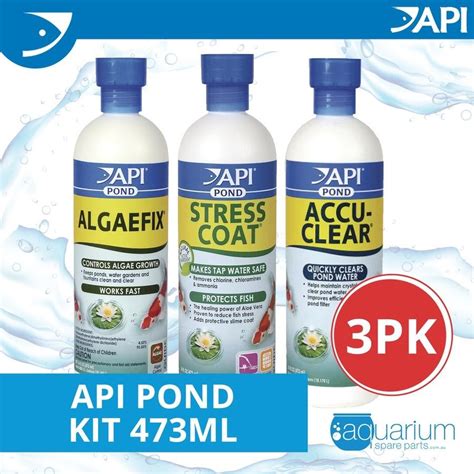 Api Pond Kit 473ml 3 Pack Big W