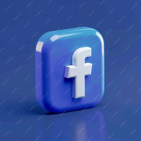 Facebook 3d Logo Facebook Social Media Logo 3d Design Facebook Logo Png