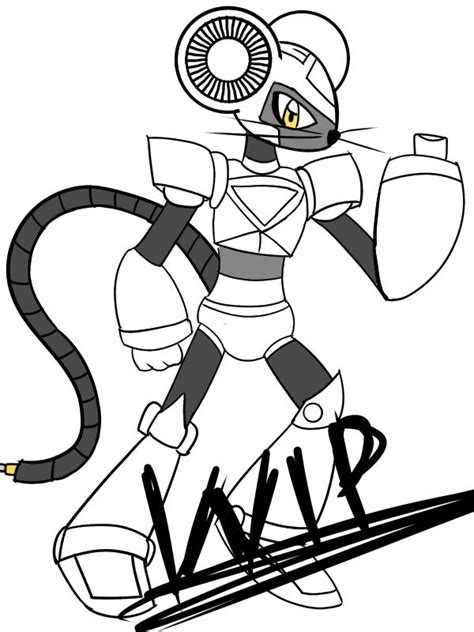 Mega Man X Oc Mighty Mouse Wip By That Repliqueen Kyo On Deviantart