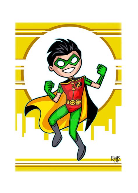 Toon Robin Tim Drake By Richbernatovech On Deviantart