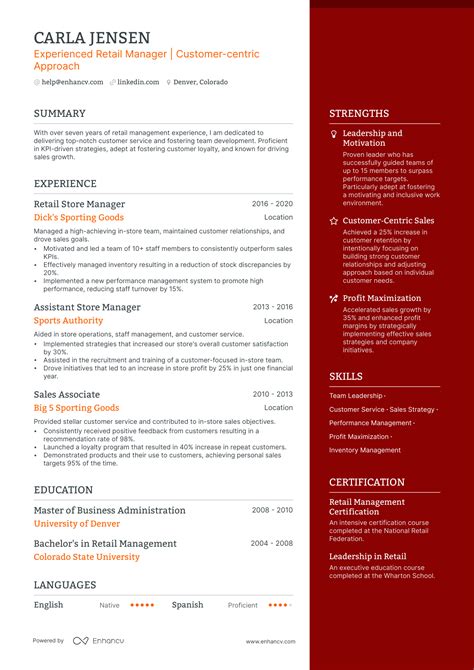 9 Assistant Manager Resume Examples Guide For 2024