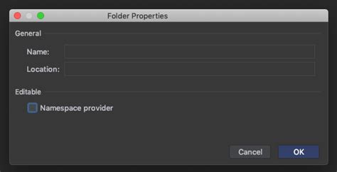 No Namespace Providers IntelliJ IDEs Plugin Marketplace