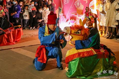 天水在线摄影报道｜大年初七，天水西关古城精彩不断图 天水在线