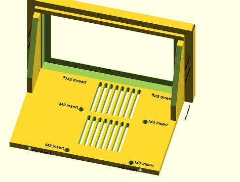 Free 3d File Raspberry Pi Box For Volumio 5 Inch Display 📦・3d Print