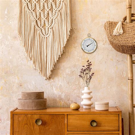 Analoges Barometer Mit Messingring Tfa Dostmann