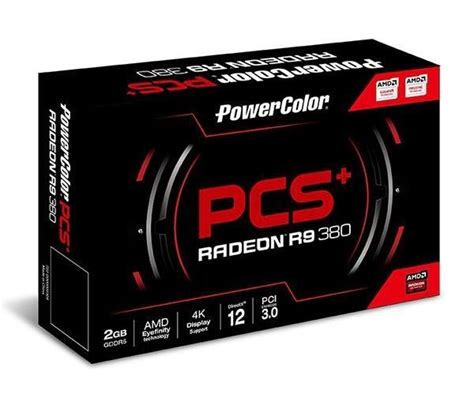 Placa De V Deo Power Color Amd Radeon Pcs R Gb Gddr Bit Axr Gbd Ppdhe Box