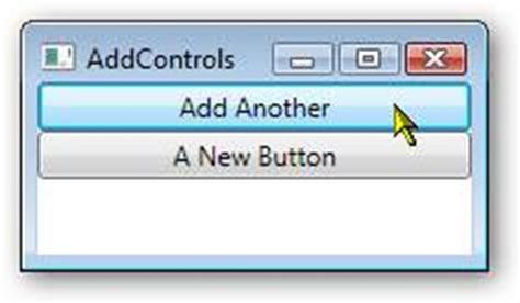 Adding WPF Controls Progrrammatically Arcane Code