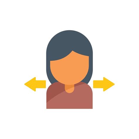 Girl Market Share Icon Flat Vector Segment Chart 17327489 Vector Art At Vecteezy