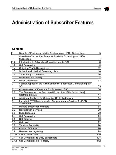 04 sn2073eu01sn 0002 admin sub features pdf telephony