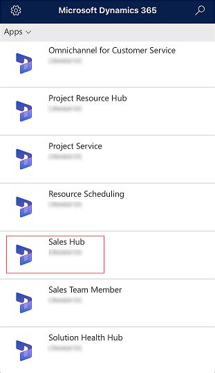 Use Dynamics 365 For Phones And Dynamics 365 For Tablets Apps