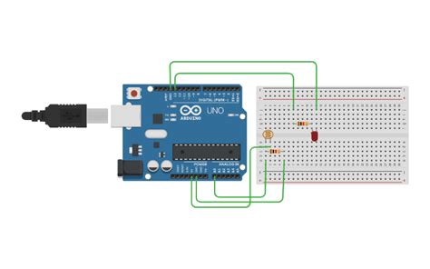 circuit design iot 1 tinkercad