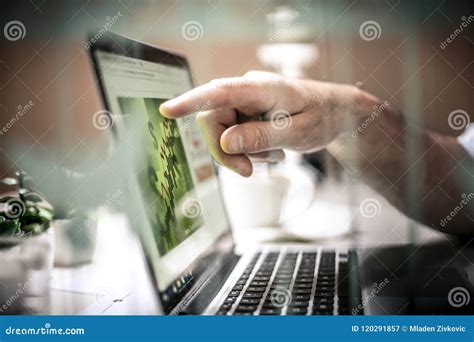 Analyzing Finance Stock Image Image Of Businessman 120291857