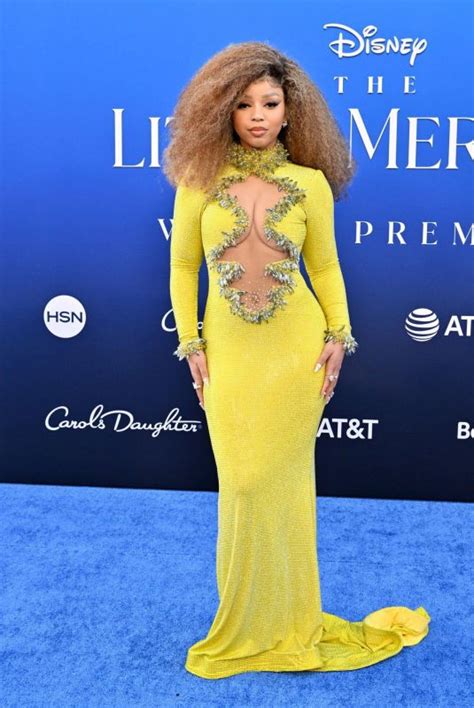 Chloe Bailey At The Little Mermaid World Premiere In Hollywood 0508