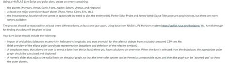 Using A MATLAB Live Script And Polar Plots Create An Chegg Com